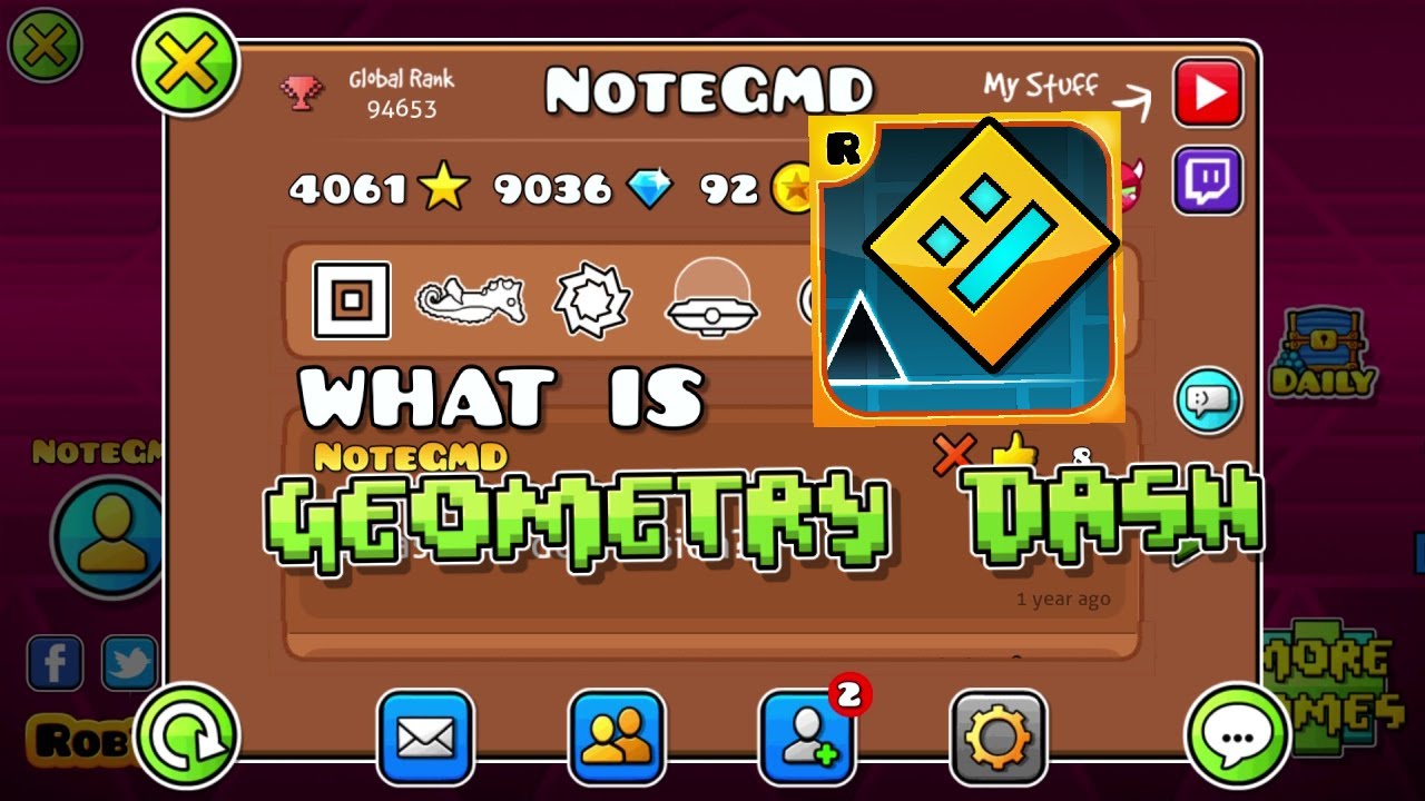 What is Geometry dash??? - YouTube