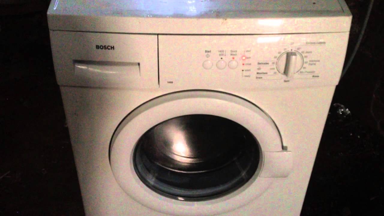 Bosch Maxx 1400 - YouTube