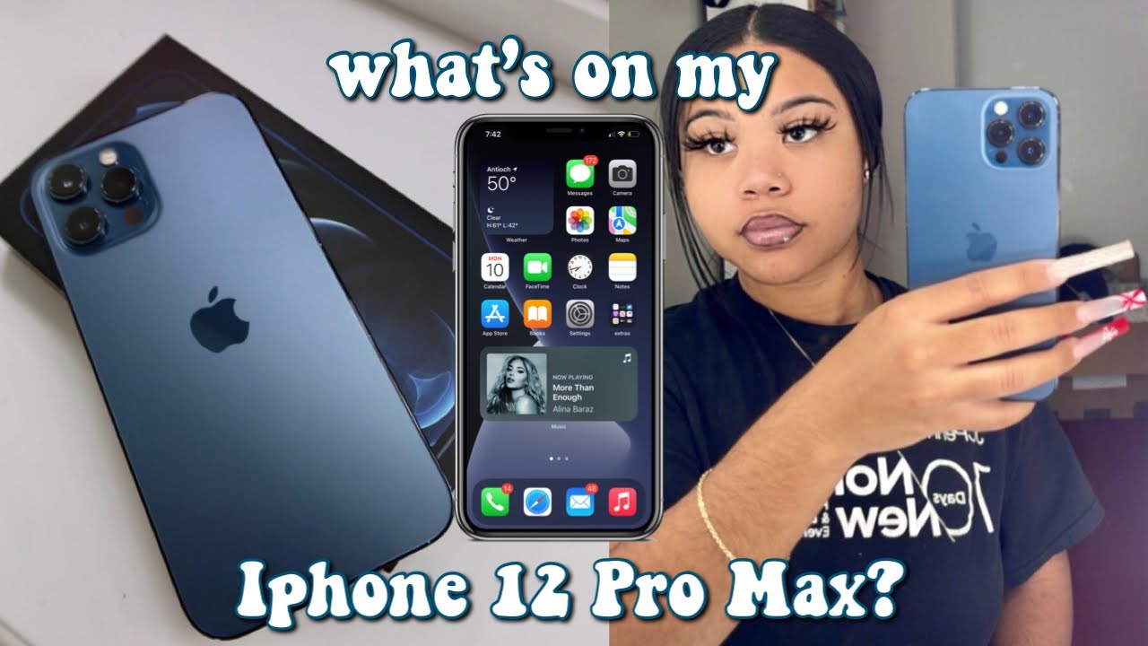 What’s On My Iphone 12 Pro Max? | Editing + Thumbnail Apps - YouTube
