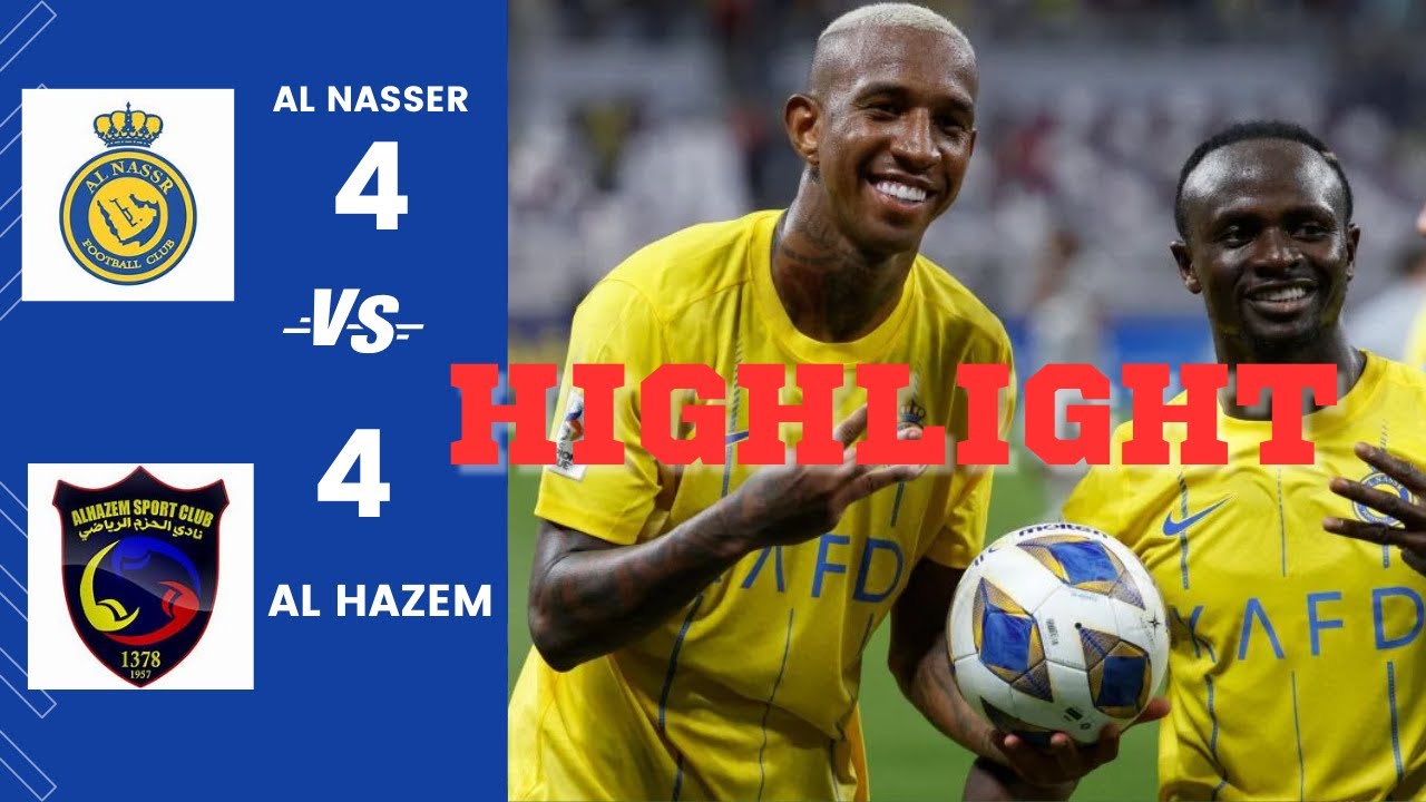 AL Nasser Vs Al Hazem Soudi League Game - YouTube