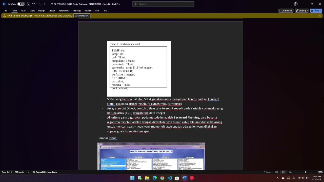 Tugas Matkul Struktur data dan Algoritma - UTS Unsia 2024/2025 - YouTube