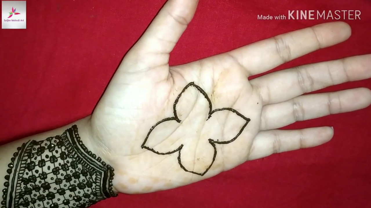 Negative space filling mehndi design| mehndi design /2019/ beautifull ...