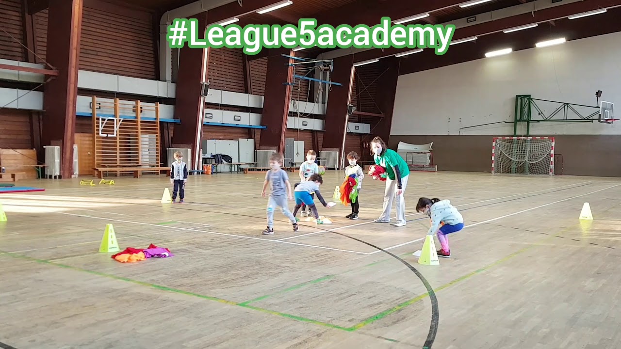 Practice football at home - Powered by LEAGUE5 KIDS ACADEMY - YouTube