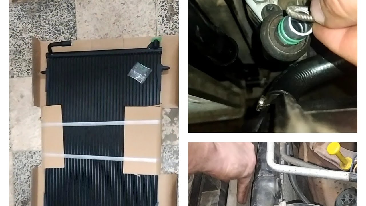 Comment changer le radiateur de climatisation (condenseur) Peugeot et ...