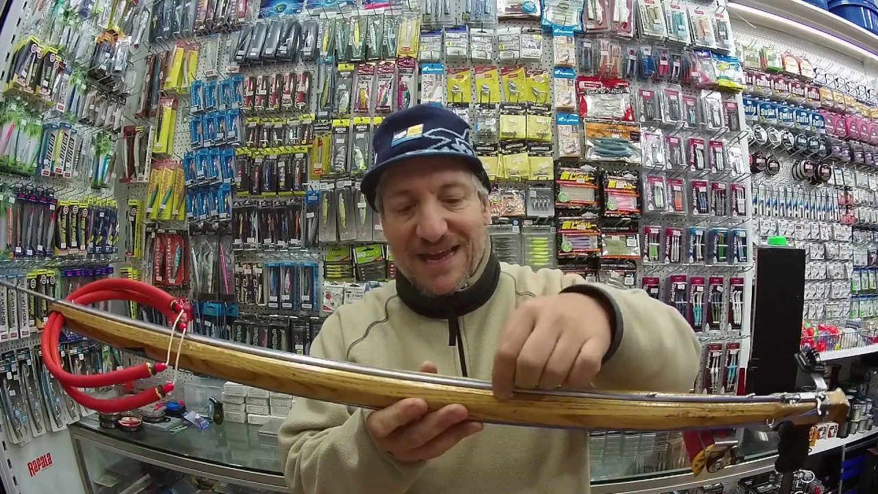 ψαροντουφεκο το πρωτότυπο ξύλινο όπλο μας spearfishing - YouTube