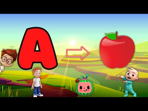 ABCDEFG | A for Apple | B For Ball | Kids Learning | ABC Rhymes | ABC ...
