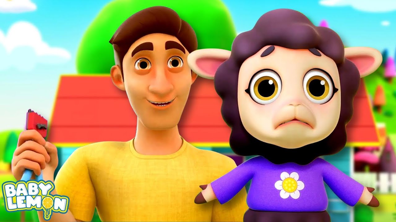 Baa Baa Black Sheep, Animal Cartoon and Preschool Video for Babies ...