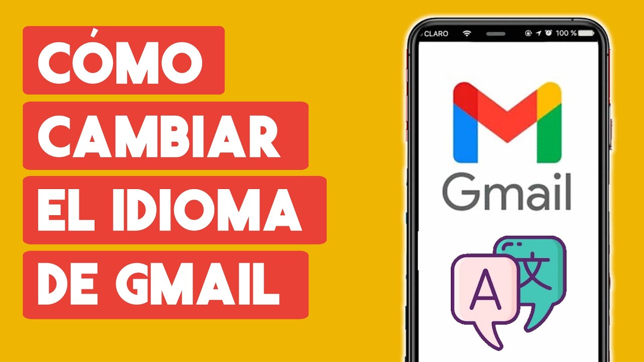 Como Cambiar el Idioma de Gmail a Español - YouTube