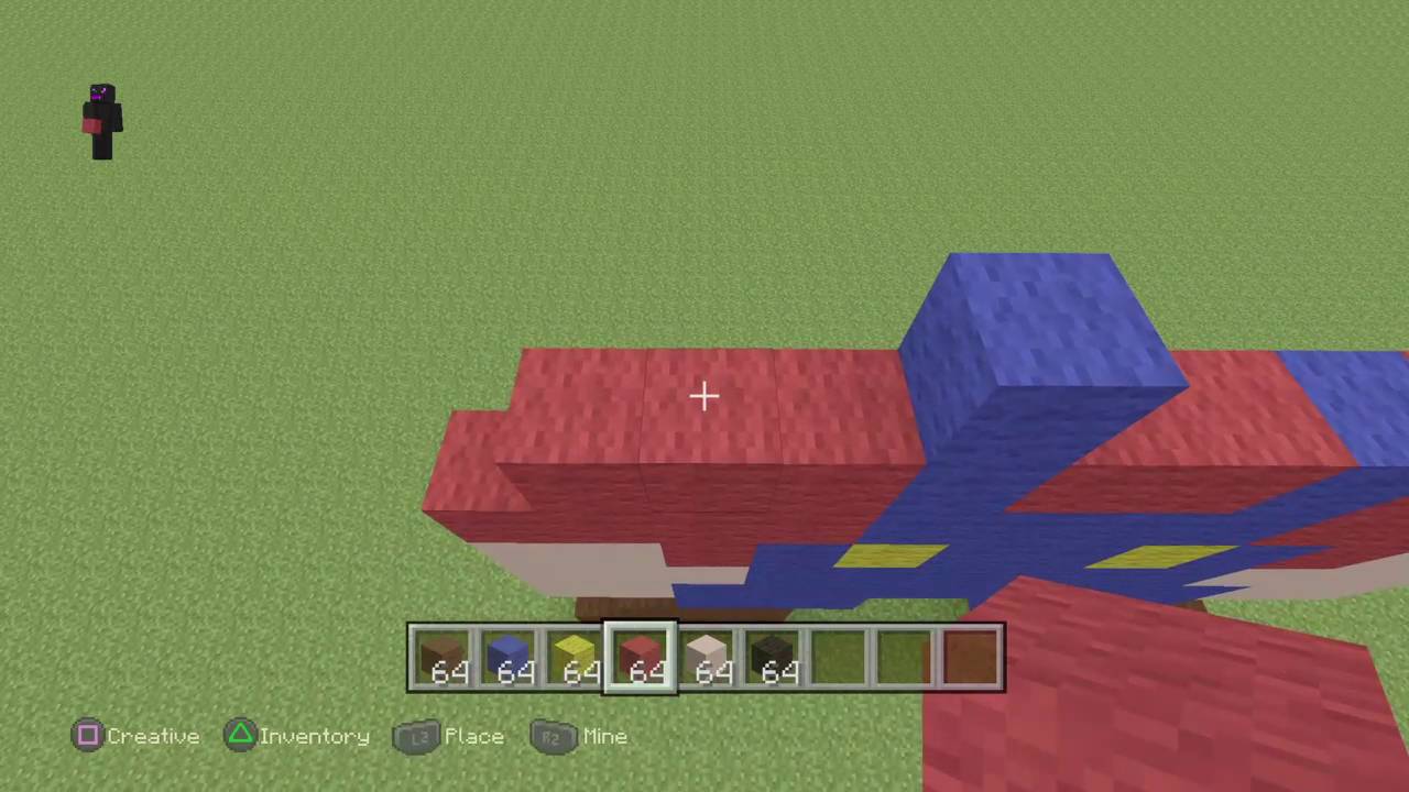 Minecraft how to build mario - YouTube