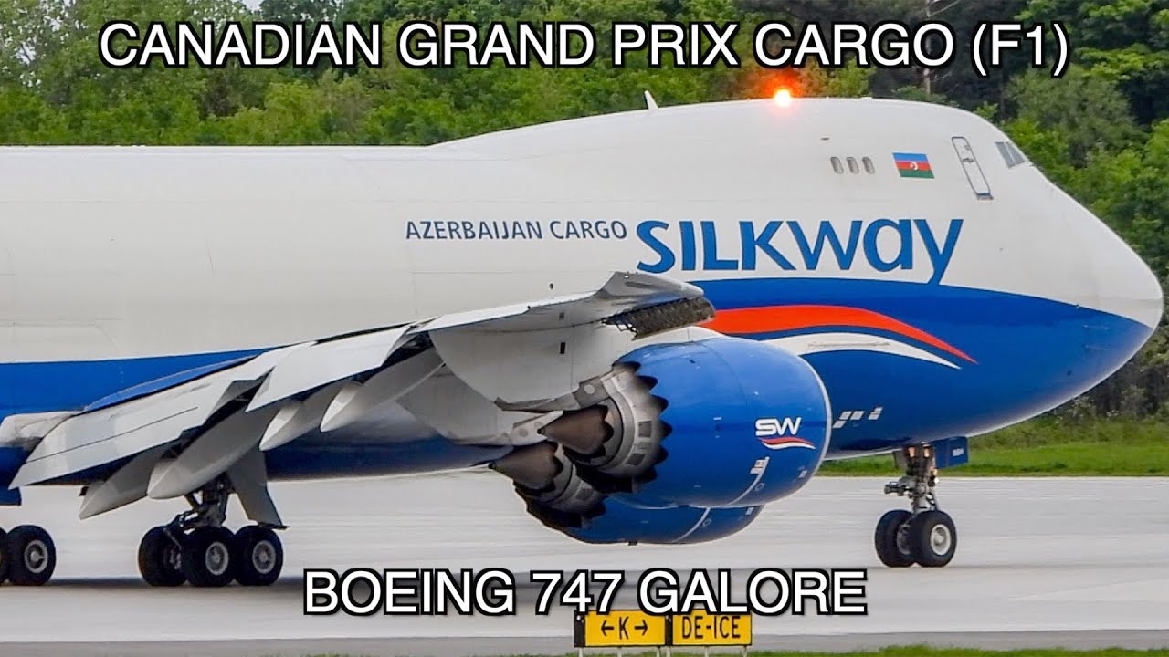 CANADIAN GRAND PRIX CARGO ACTION in Montreal (YMX/ CYMX) - YouTube