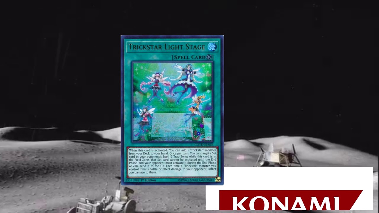 Yugioh meme: how trickstar lightstage got limited - YouTube