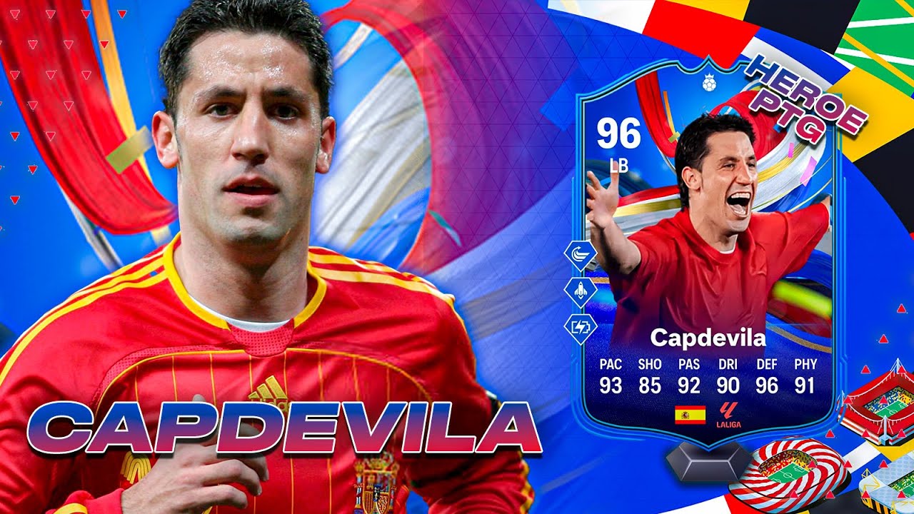 ¿ES DE LOS MEJORES LATERALES DEL JUEGO? | CAPDEVILA PATH TO GLORY 96 ...
