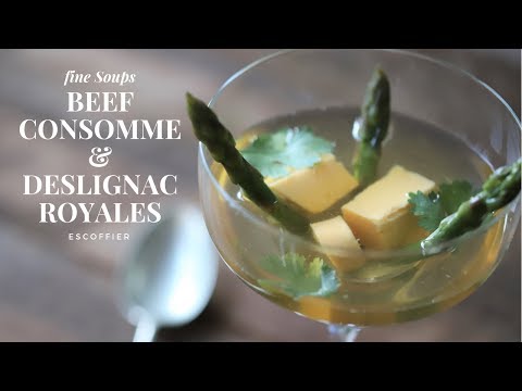 Wie man eine Brühe klärt und zu Hause eine Consommé zubereitet: Tutorial