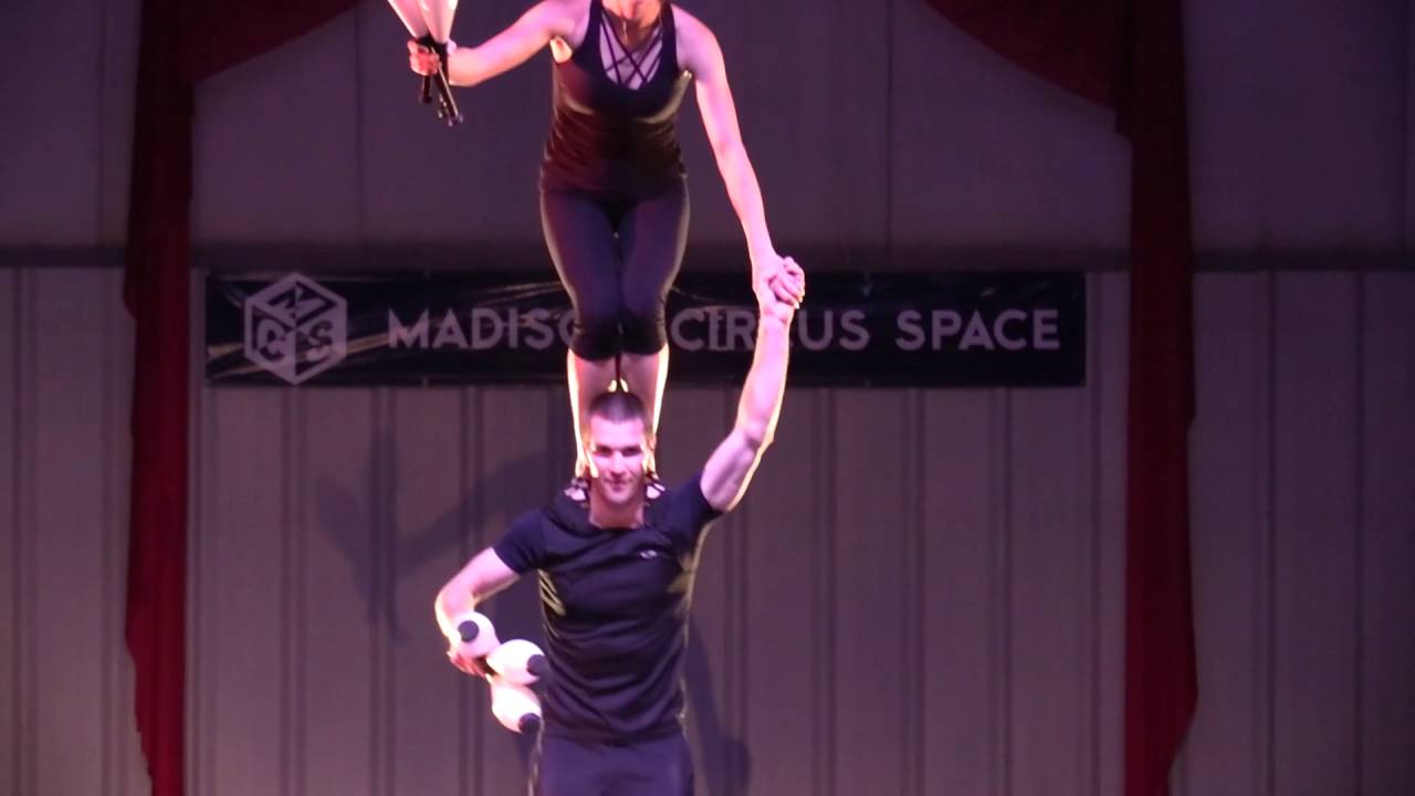 Dangerous Acrobatic Juggling (Live Performance) - YouTube