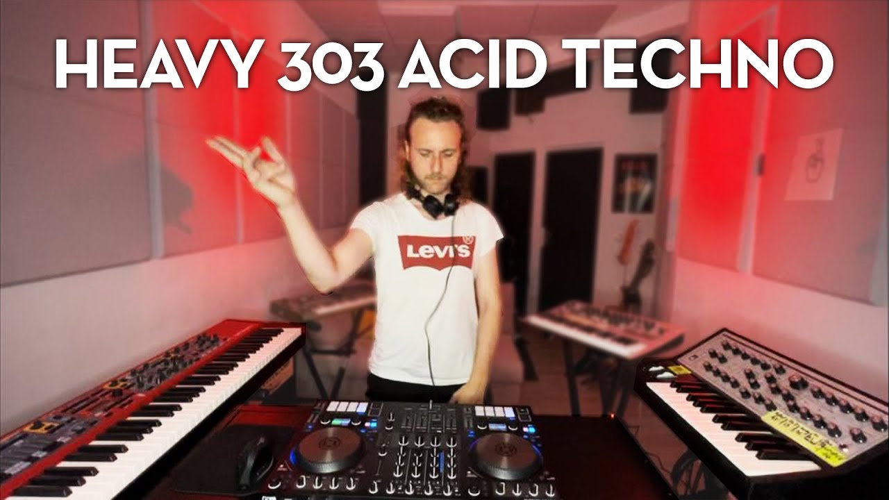 HEAVY 303 ACID TECHNO (130-150 bpm) - St. Michel Session #20 - YouTube