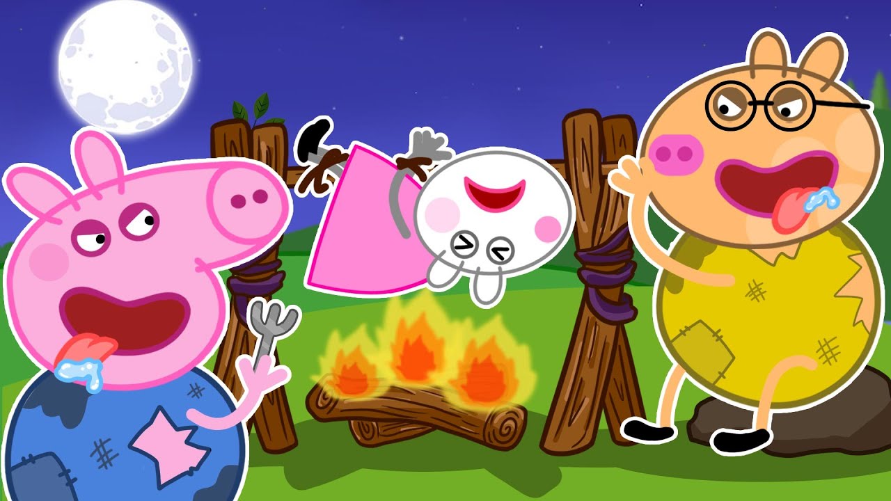 Peppa Save Suzzy Please ! - 2 Little Pigs Parody | Funny Peppa Pig Try ...