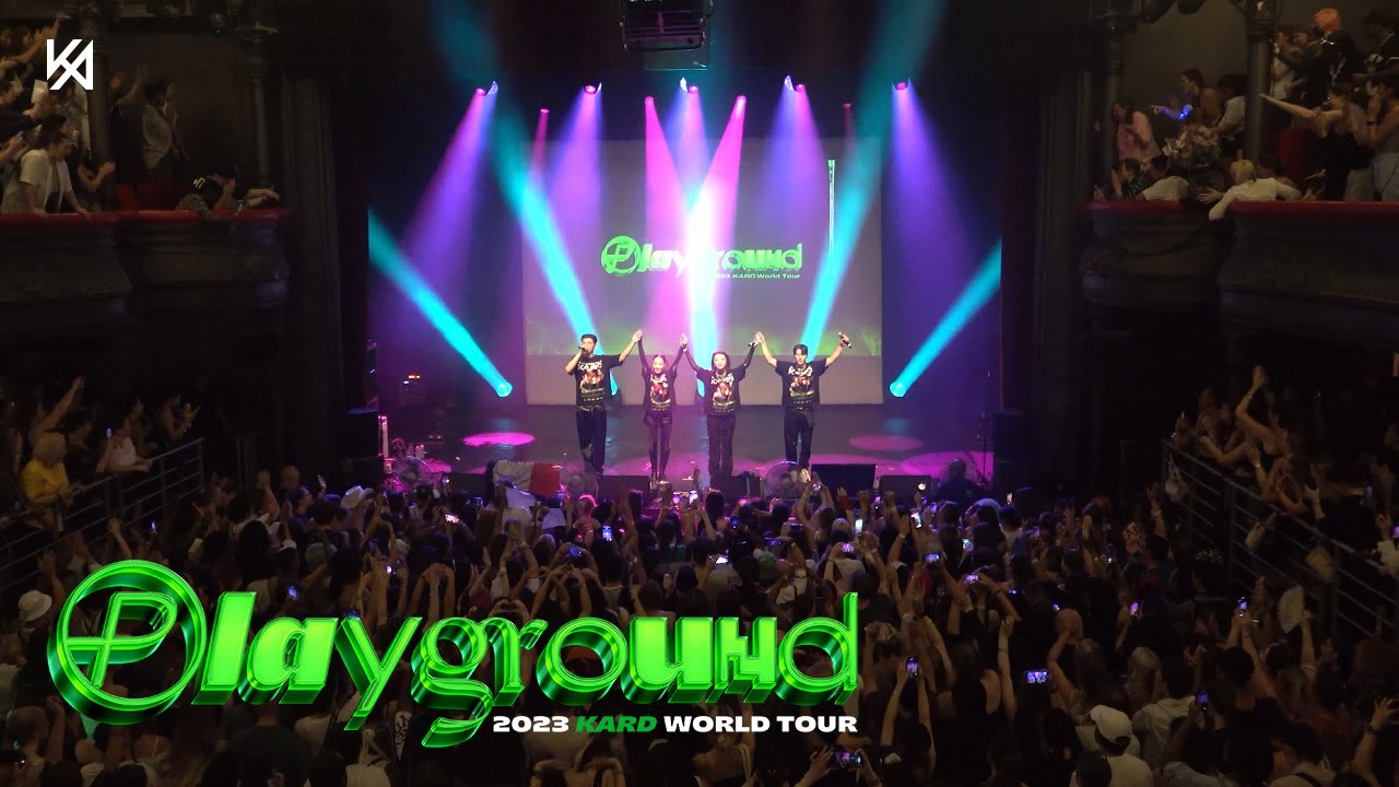 2023 KARD WORLD TOUR ＜PLAYGROUND＞ in EUROPE 2 | KARD Behind - YouTube