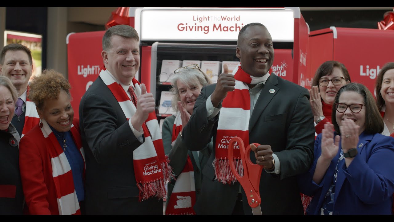 Giving Machine Maryland 2024 Ribbon Cutting Ceremony - YouTube