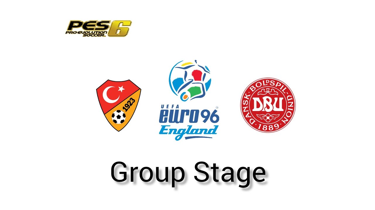UEFA Euro 96, Group Stage, Group D Final Matchday, Turkey vs Denmark ...