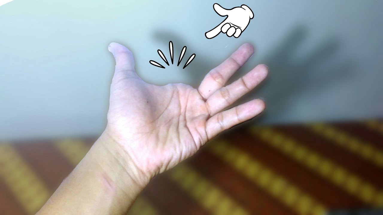2 Trik sulap tangan sederhana | Kok bisa ilang jari nya... - YouTube