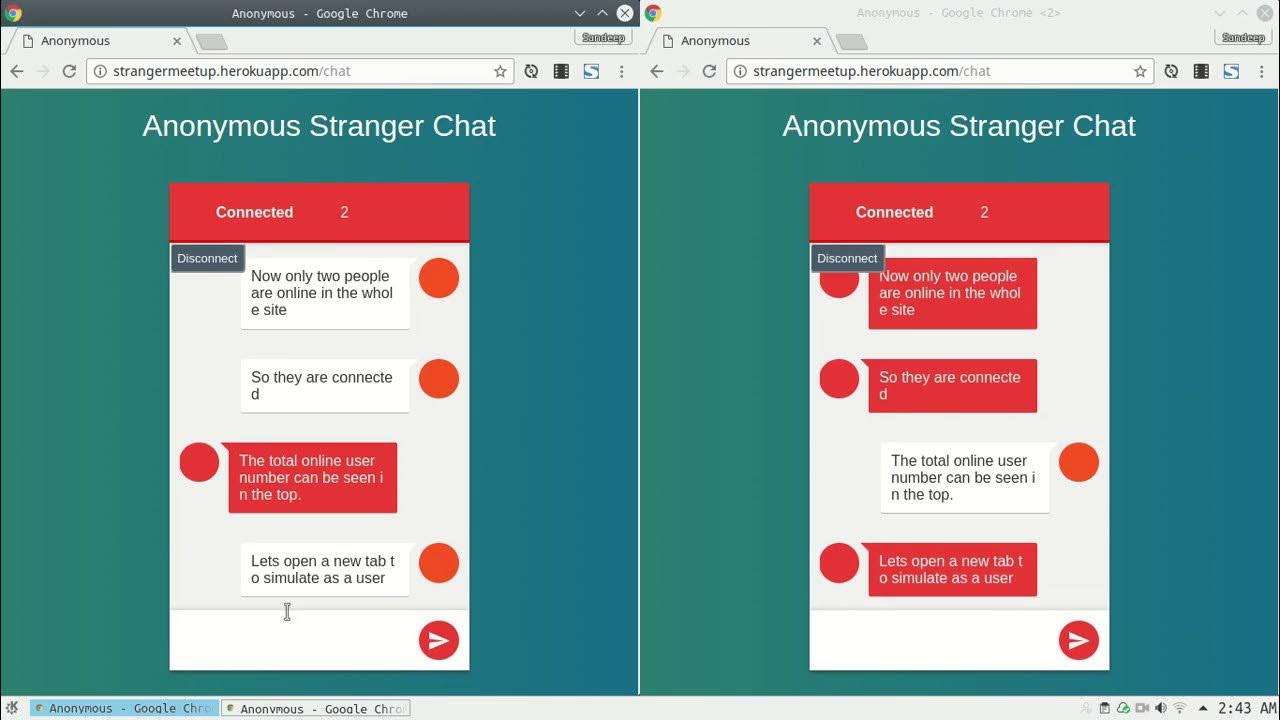 Omegle clone | Strangermeetup Clone | Using Socket.io NodeJs | Real time chat | Meet new People ...