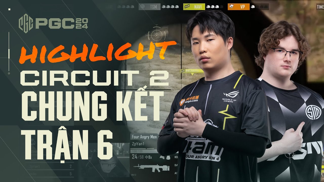 🏆 [Highlight PGC 2024] Circuit 2 Trận 18: 4AM giành điểm số quan trọng - TE kết thúc với ngôi ...