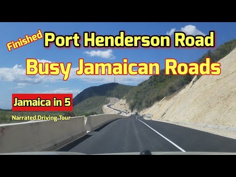 Finished Port Henderson Road | Portmore Jamaica - YouTube