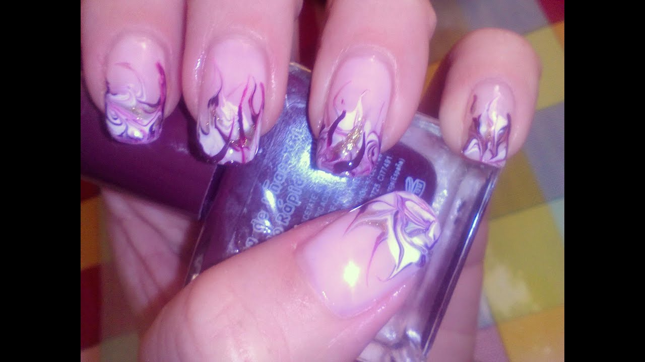 Fire Nail // Uñas Fuego - YouTube