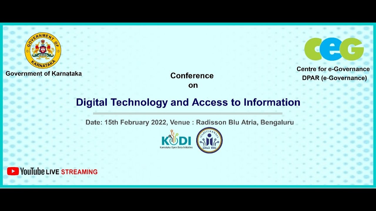 Digital Technology and Access to Information - YouTube
