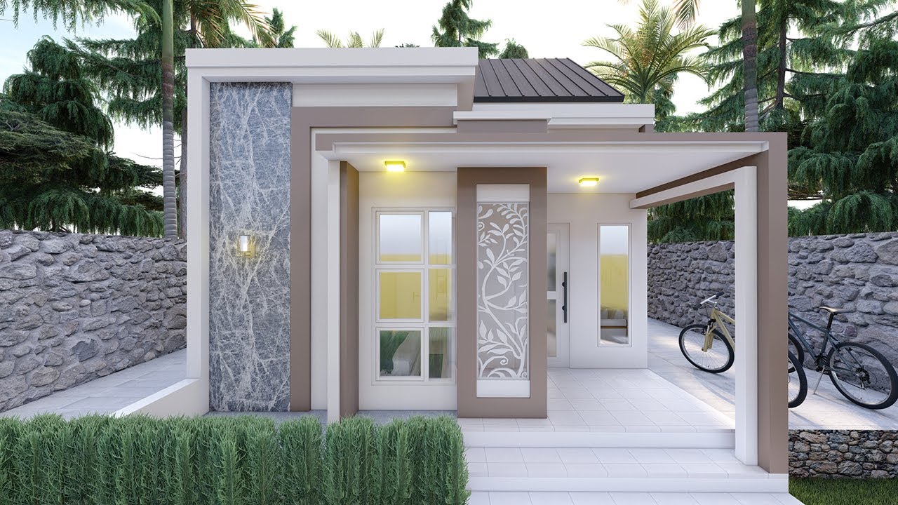 Small House Dream for New Family, Size 5,5x8 With 2 BEDROOM | Small ...