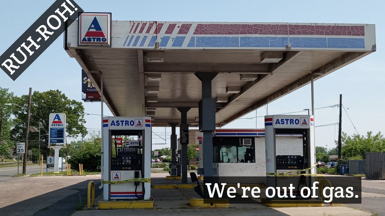 Abandoned "Astro" Gas Station - Lawnside, NJ - YouTube