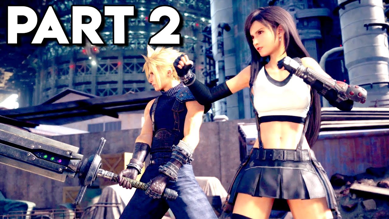 TIFA is AMAZING! | Final Fantasy 7 REMAKE Let's Play Part 2 - YouTube