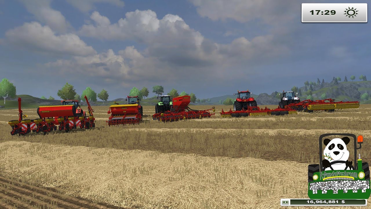 Farming Simulator 2013 Mod Review Giants New Väderstad -DLC - YouTube