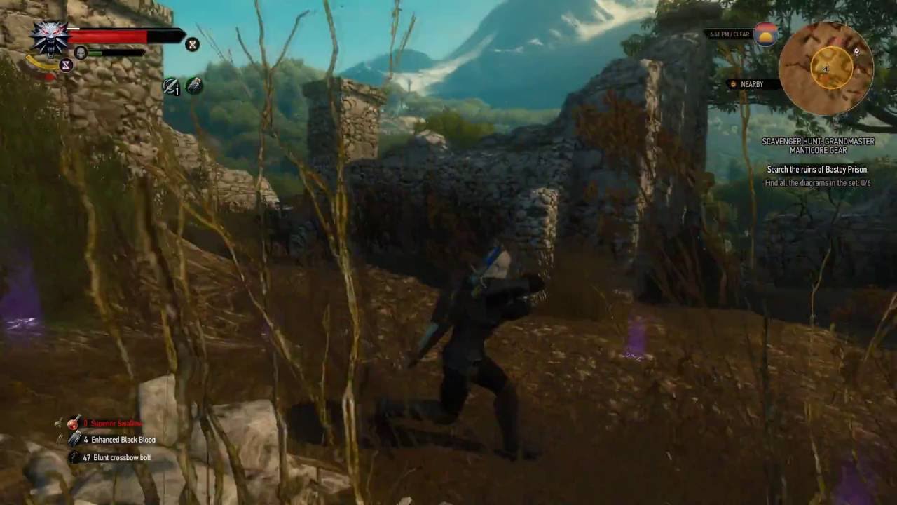 The Witcher 3: Blood and Wine -Alps Battle - YouTube