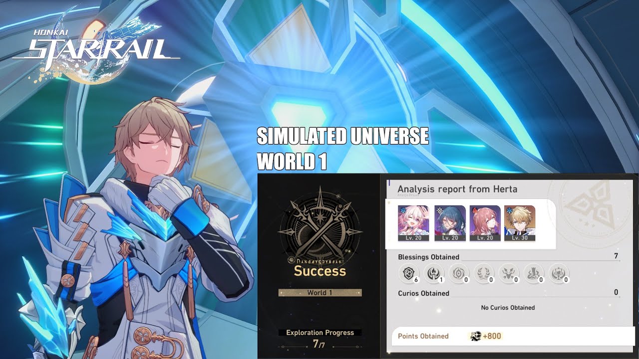 [Honkai : Star Rail] Simulated Universe : World 1 - YouTube