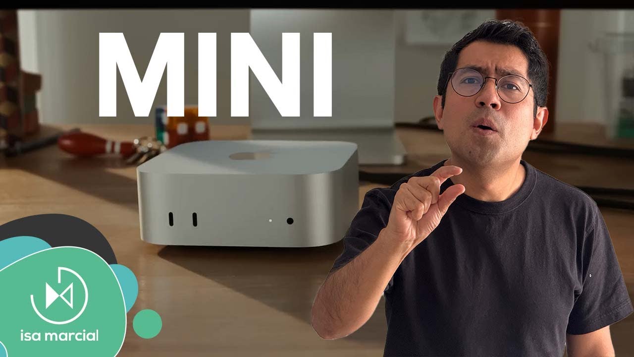 LA COMPUTADORA MÁS PEQUEÑA de Apple está aquí: Nueva Mac mini con M4 ...