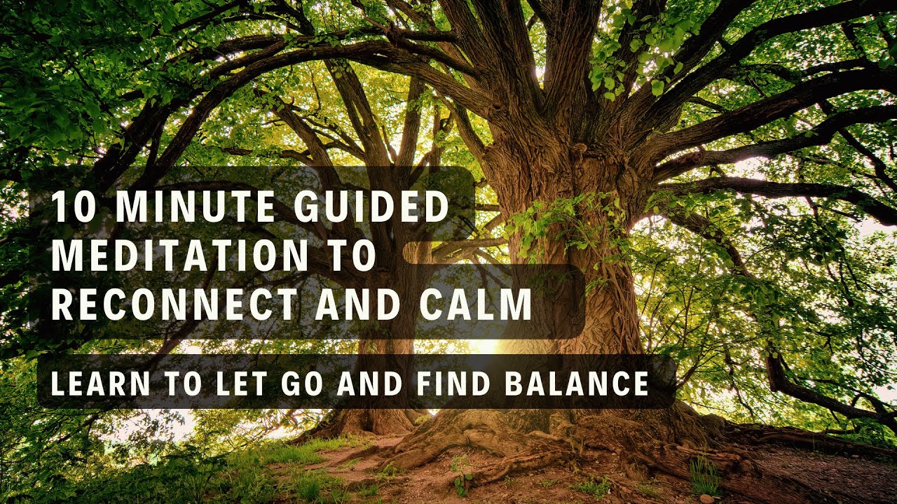 10-Minute Grounding Meditation to Reconnect and Center | Manage Stress ...