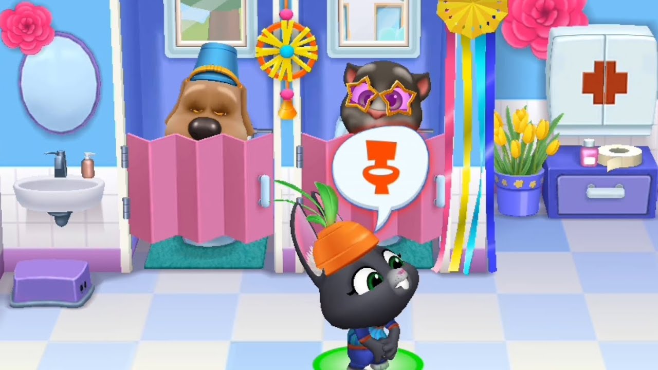 Bathroom Buddy - My Talking Tom 2 - Official Trailer #1 - YouTube