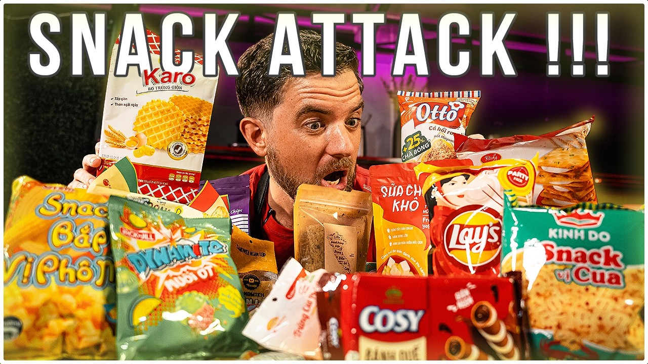 Finding The Best Vietnamese Snacks - YouTube