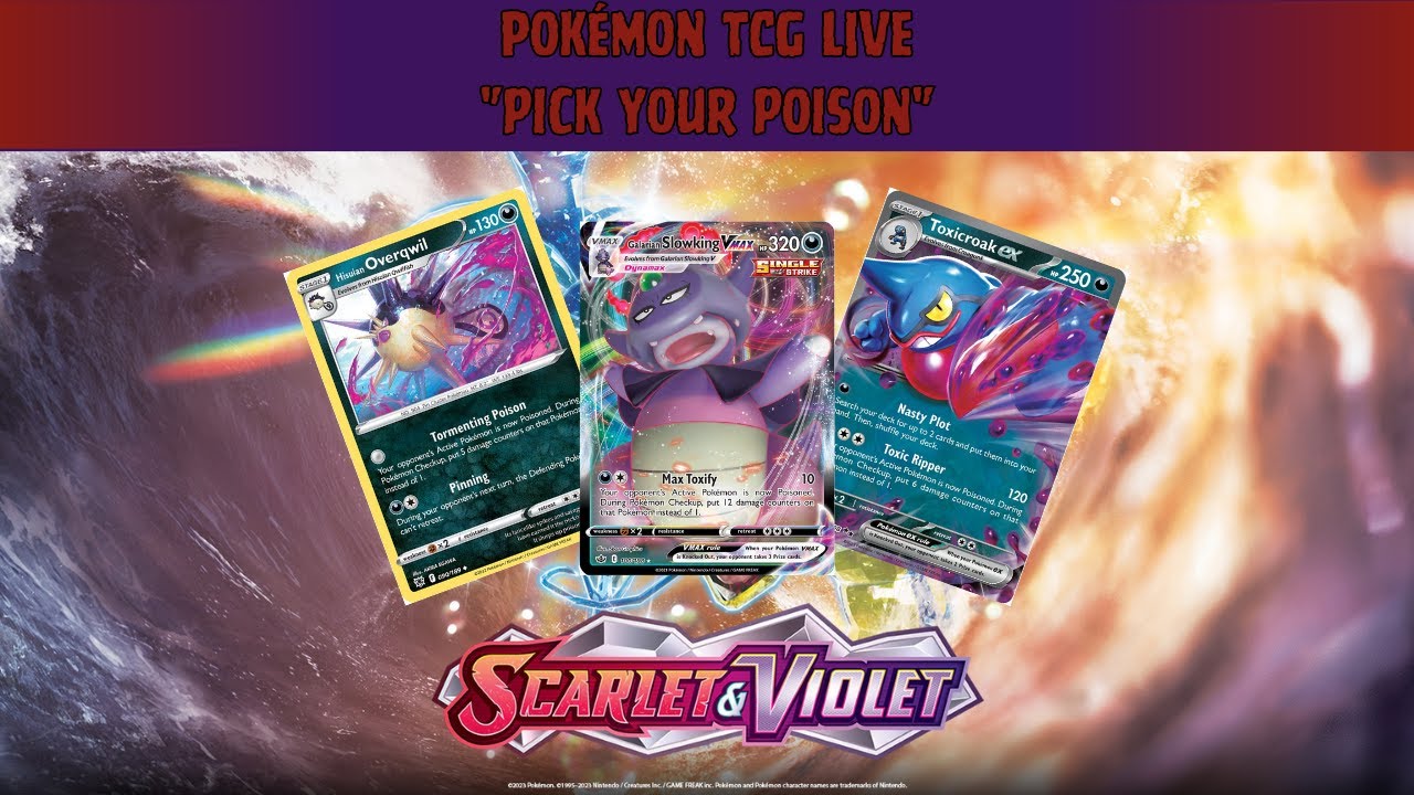 VOD: Pick your poison | Pokémon TCG Live - YouTube