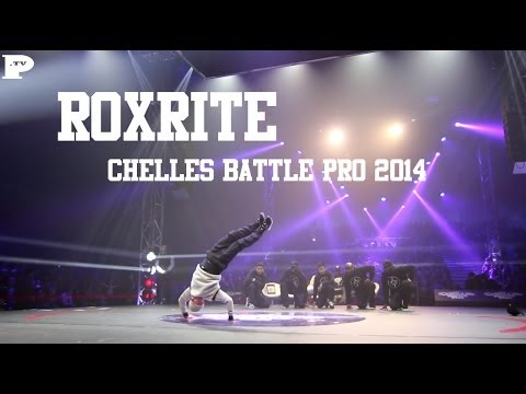 B-Boy RoxRite Judges intro at Chelles Battle Pro 2014 - YouTube