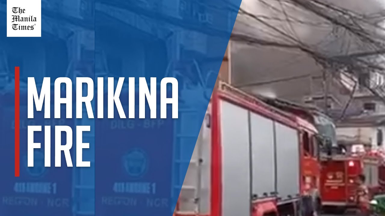 Fire breaks out in Marikina - YouTube