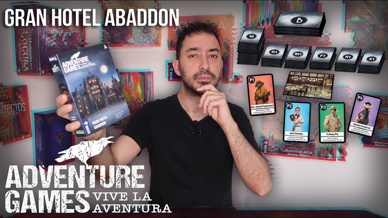 ADVENTURE GAMES: GRAN HOTEL ABADDON | cómo se juega 🏨 - YouTube
