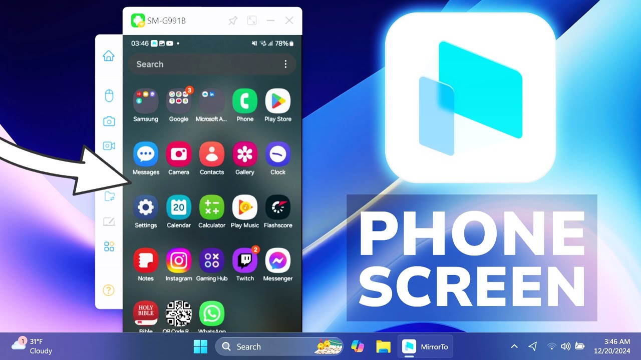 Best Software to Screen Cast your Phone to Windows 11 (2025) - YouTube
