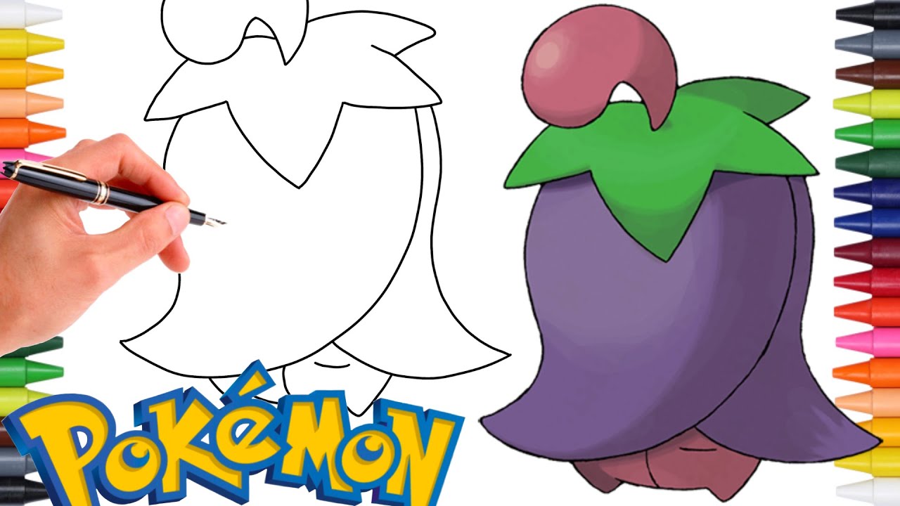 Comment Dessiner LE POKÉMON CERIFLOR (Cherrim) #421 | GÉNÉRATION 4 ...