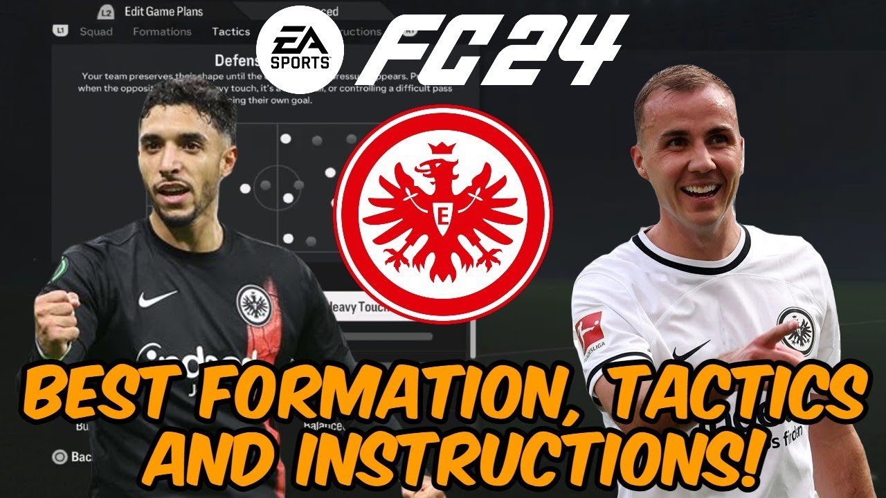 EA FC 24 - BEST FRANKFURT Formation, Tactics and Instructions - YouTube