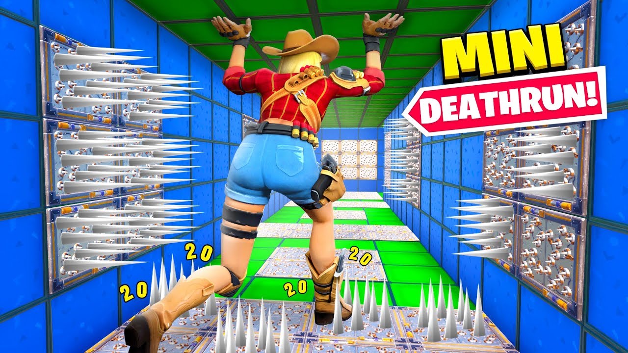 Der XXS Mini DEATHRUN in Fortnite! - YouTube