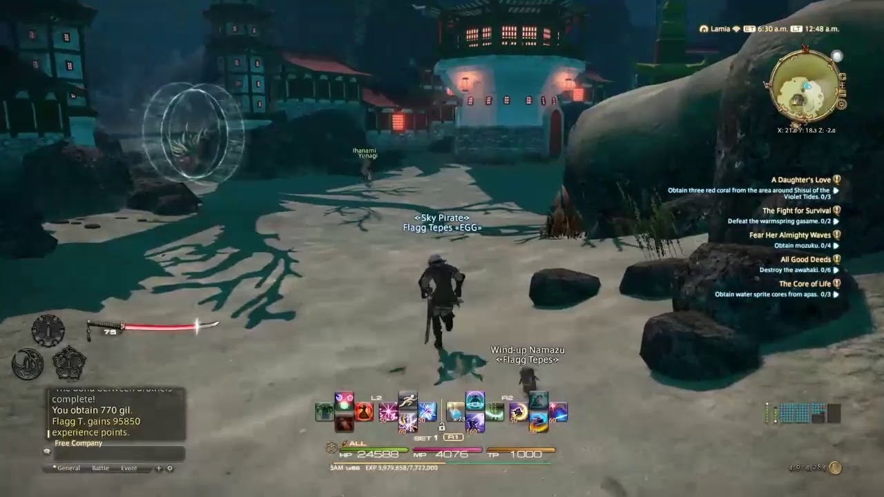 FFXIV - The Ruby Sea - YouTube