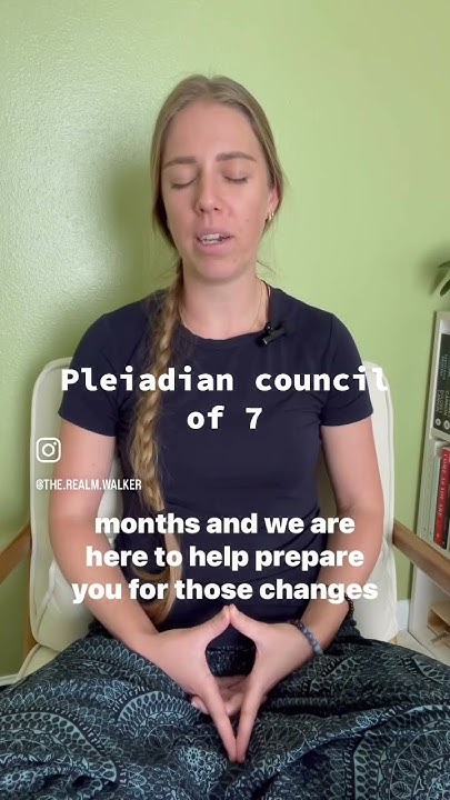 Pleiadian council of 7 #lightworker #channeledmessages #pleiadians #ascension #spirituality ...