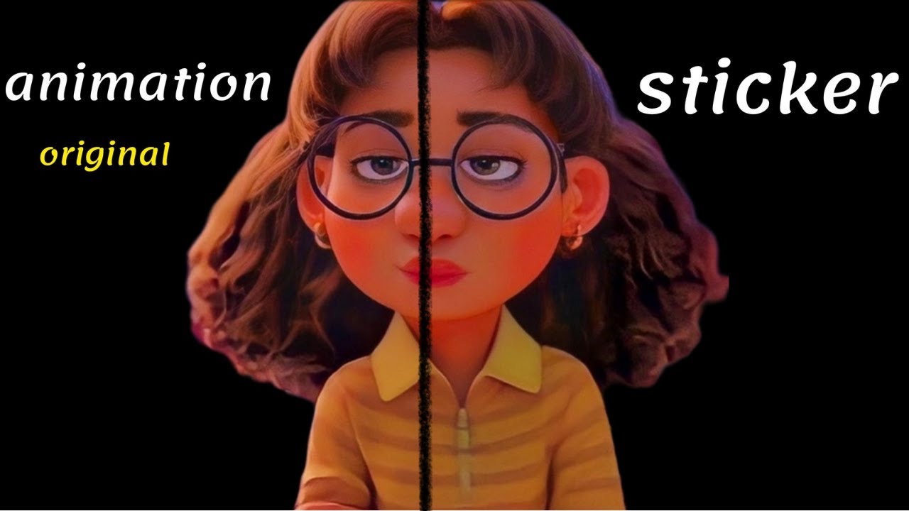 How to draw? If Priya Mangal was a sticker! Turning Red - YouTube